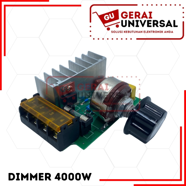 Jual Dimmer SCR 4000W 220V AC Motor Speed Controller PWM Regulator ...