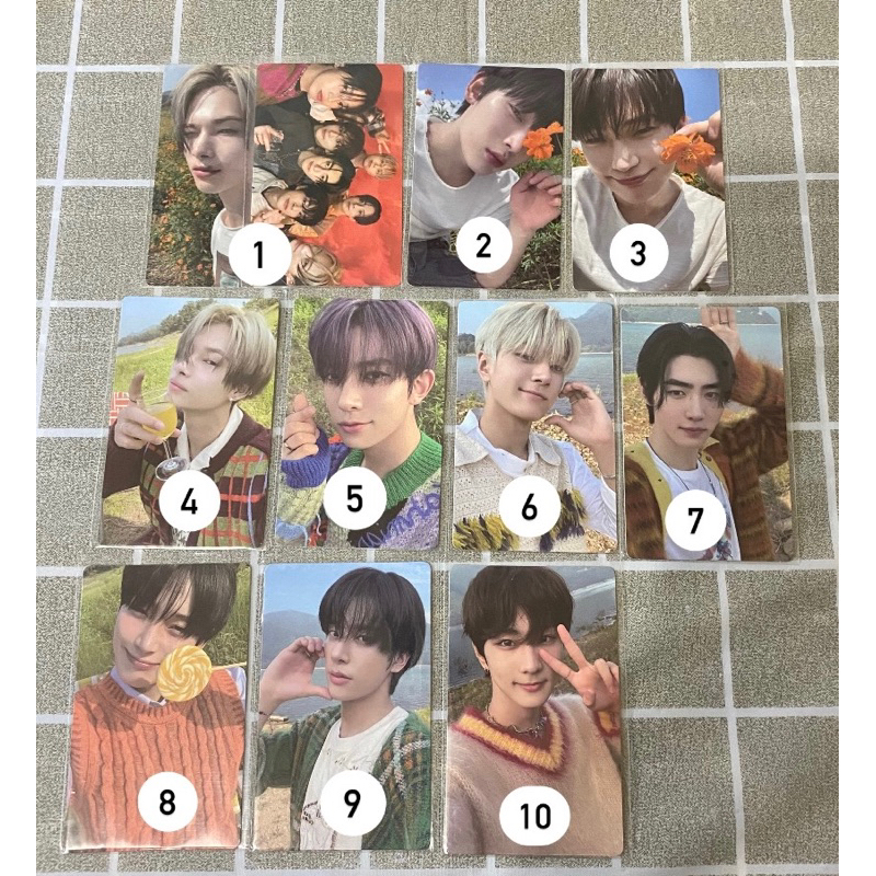 Jual (WAJIB CO PACKING) READY STOCK PHOTOCARD OFFICIAL ENHYPEN ORANGE BLOOD | Shopee Indonesia