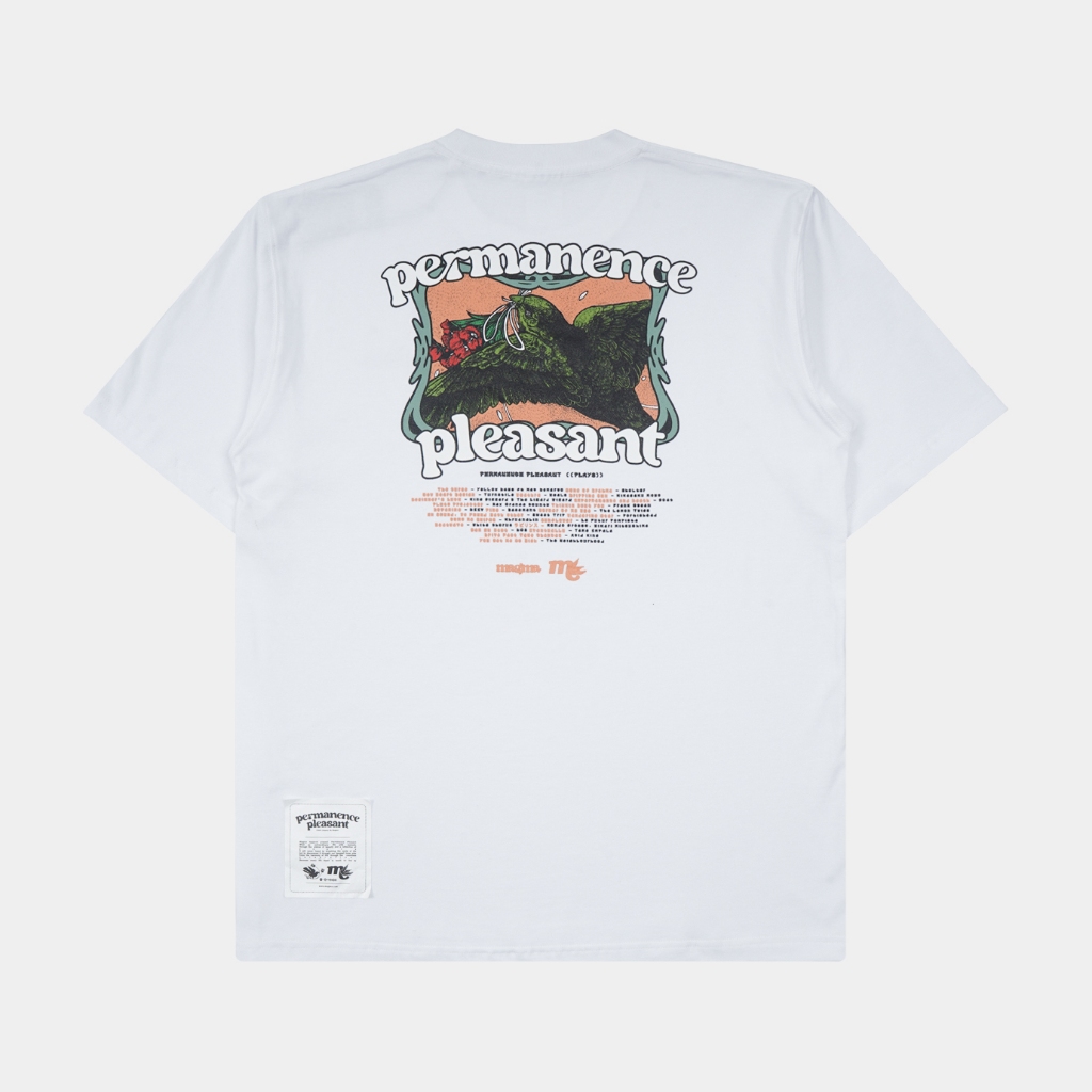 Jual Magma Kaos Oversize PLEASANT 03 Putih Cotton 16s T shirt Oversize ...