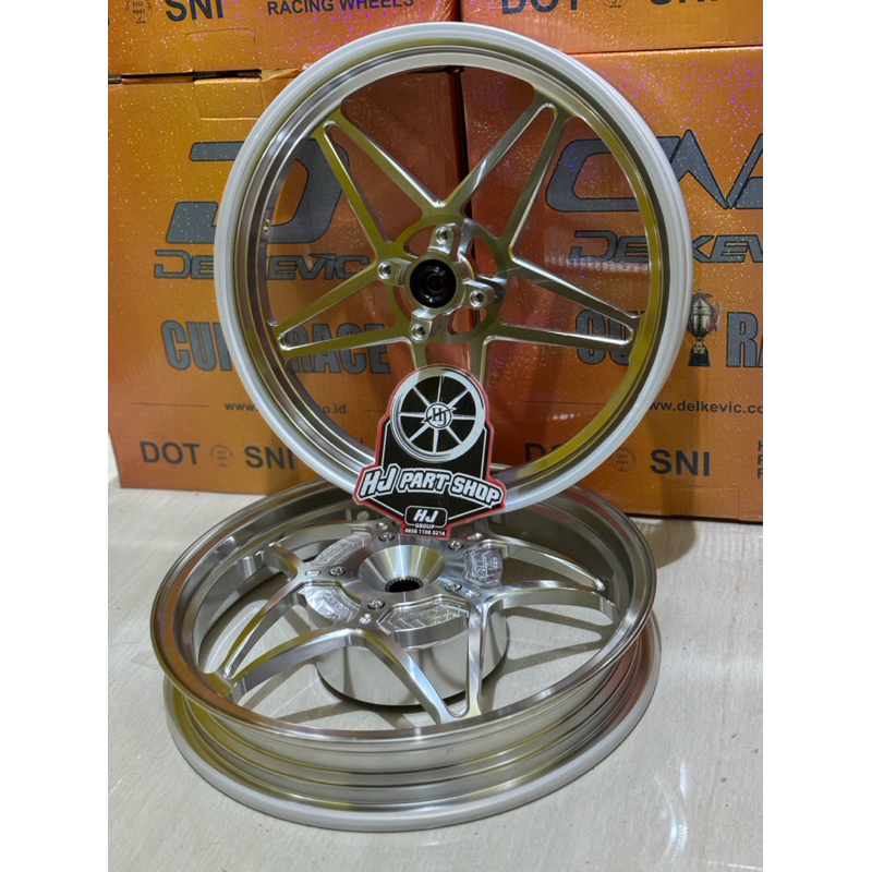 Jual VELG DND DELKEVIC BINTANG MIO V125/V150 ukuran 14x185 14x215 velg ...