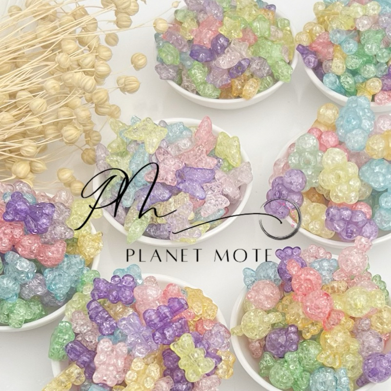 Jual Manik Crack Mote Retak Love Bear Candy Premium(15gr) | Shopee ...