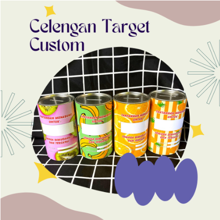Jual CELENGAN TARGET CUSTOM | Shopee Indonesia