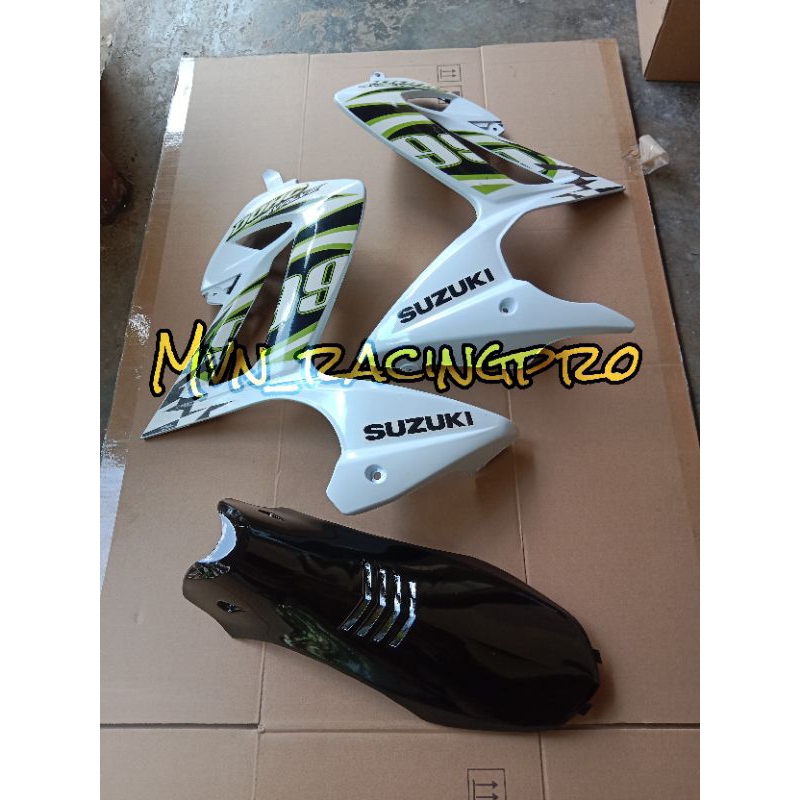 Jual Paket cover dek sayap sayapan bok plus legcil SUZUKI SATRIA F FU ...