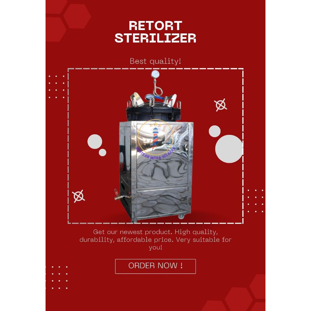 Jual Mesin Retort Sterilisasi Makanan 100 Liter - Mini Retort ...
