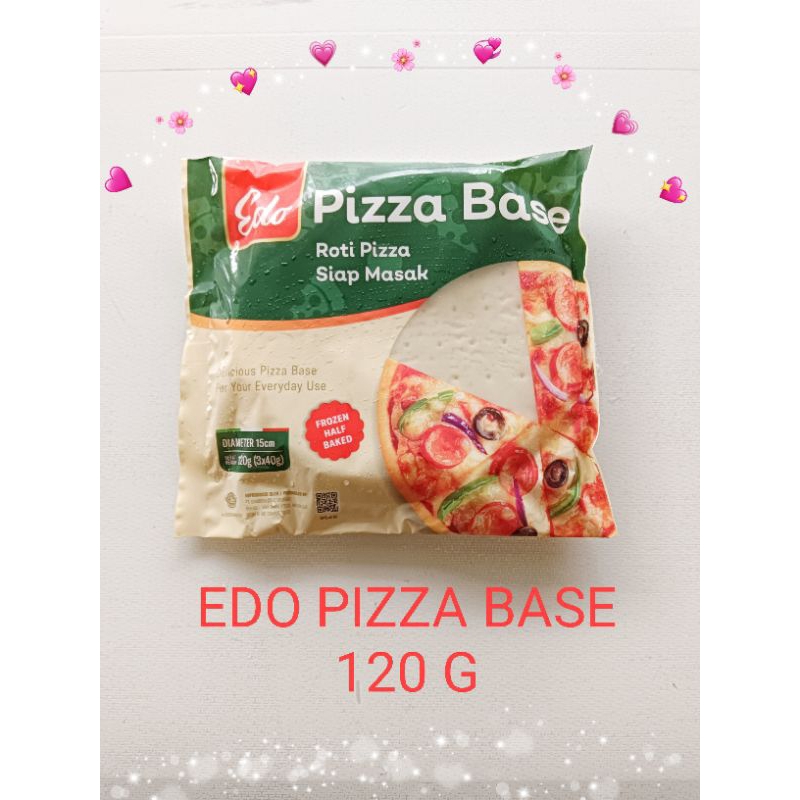 Jual EDO PIZZA BASE ROTI PIZZA 3X40GR | Shopee Indonesia