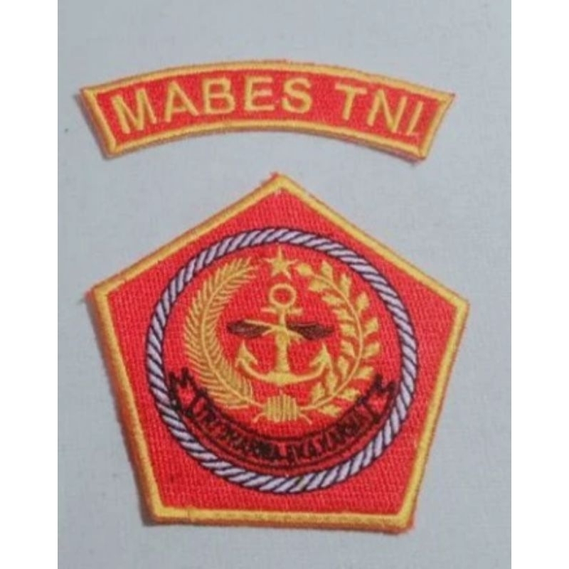 Jual bordir bed mabes tni / kemenhan / hankam | Shopee Indonesia