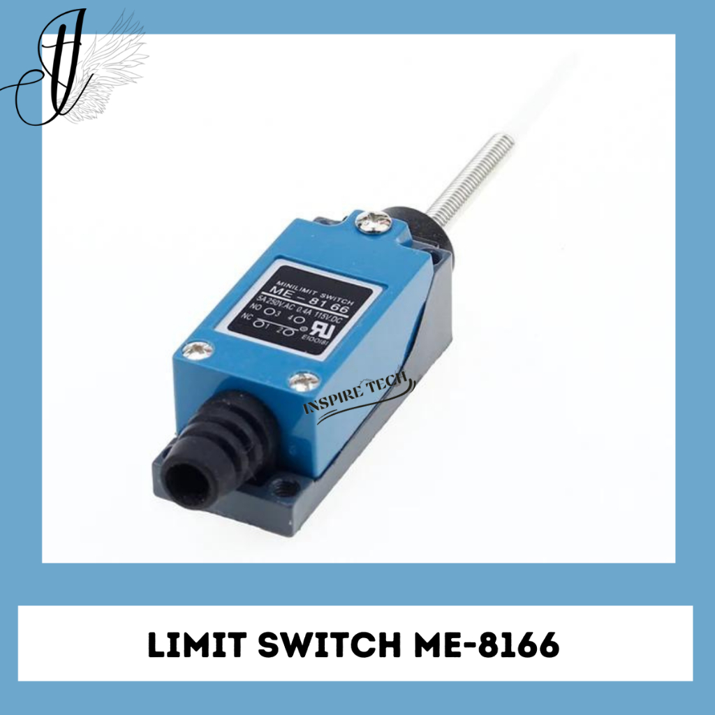 Jual LIMIT SWITCH ME-8166 Momentary Roller Switch 5A 250V AC0.4A 115V ...