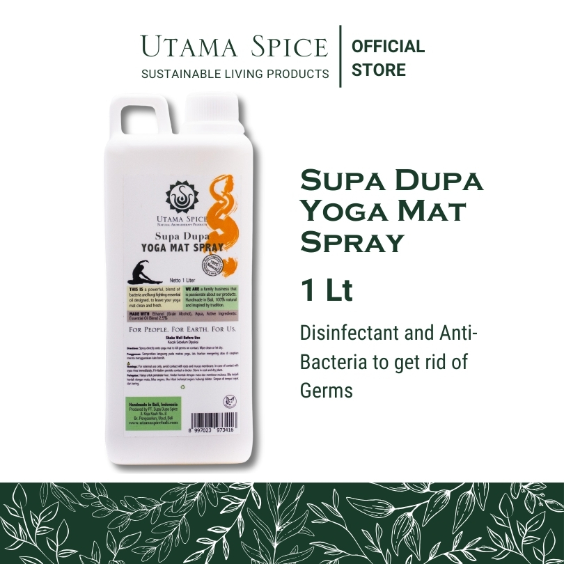 Jual Utama Spice Supa Dupa Yoga Mat Spray 1 LITER | Shopee Indonesia