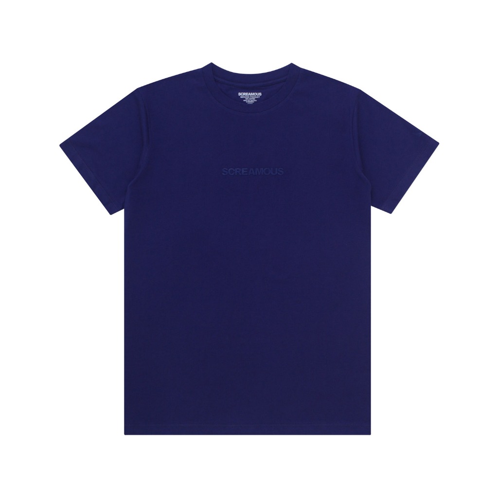 Jual Screamous Kaos T-Shirt LEGEND TINY ON NAVY NAVY BLUE | Shopee ...