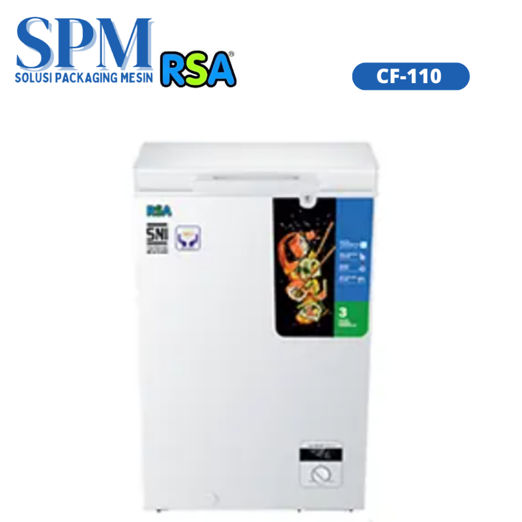 Jual RSA Chest Freezer CF-110 Box Freezer 96 Liter CF 110 / CF110 ...