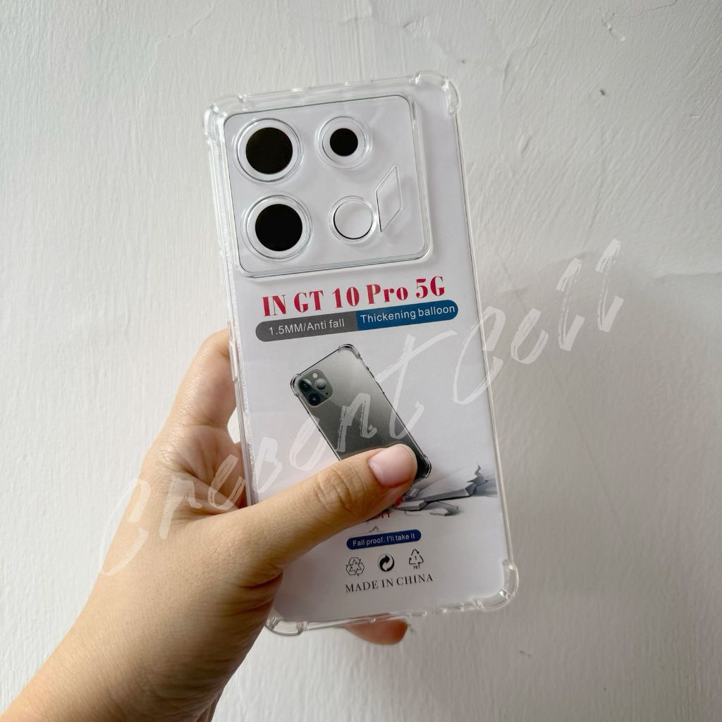 Jual Soft Case Silikon Kompatibel Untuk Infinix GT 10 Pro Bening Transparant Airbag Anti Crack ...