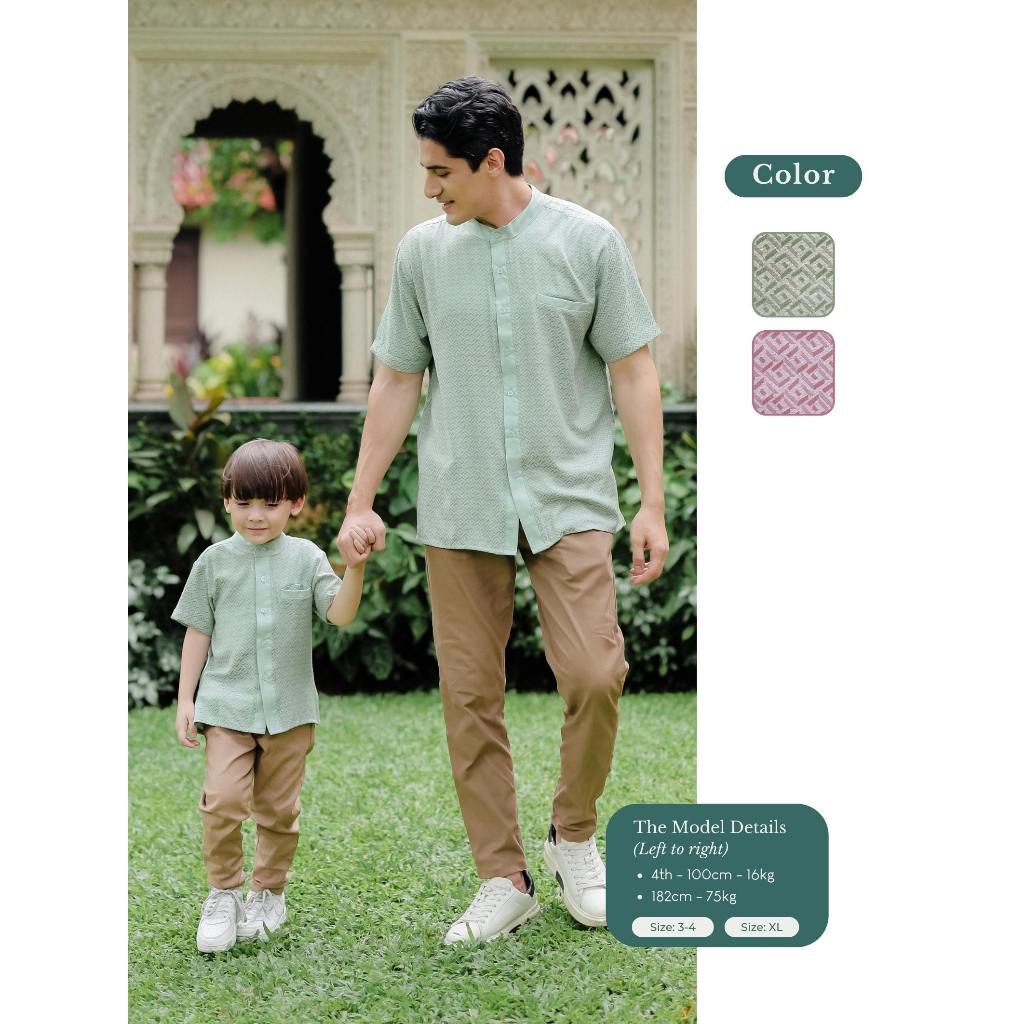Jual ZIEL KIDS - ARMAN KOKO / Baju Koko Dad & Boy / Lebaran / Hari Raya ...