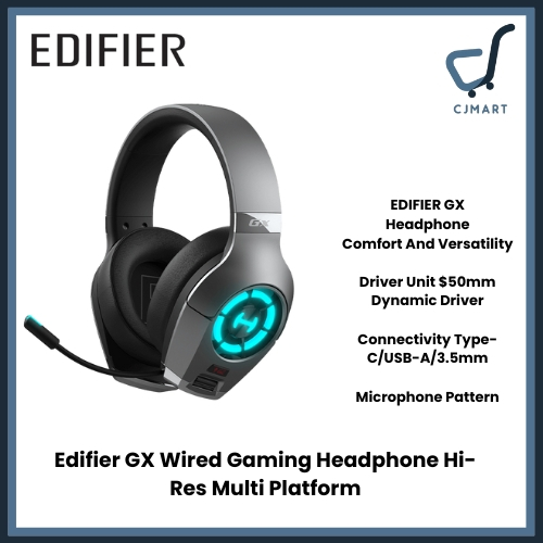 Jual Hecate By Edifier GX Wired Gaming Headphone Hi-Res Multi Platform | Shopee Indonesia