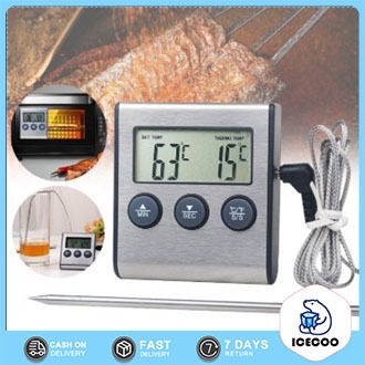Jual Thermometer Timer Masak Digital Termometer Cooking Suhu Air ...