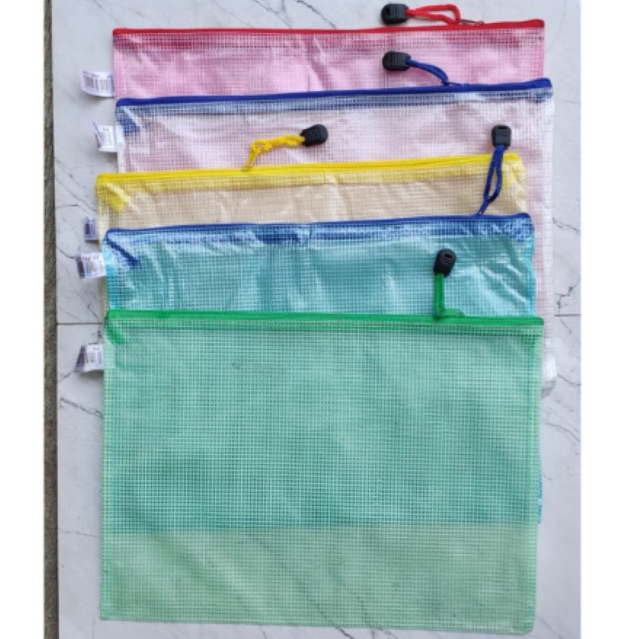 Jual map zipper map dokumen map kertas tempat kertas zipper map file ...