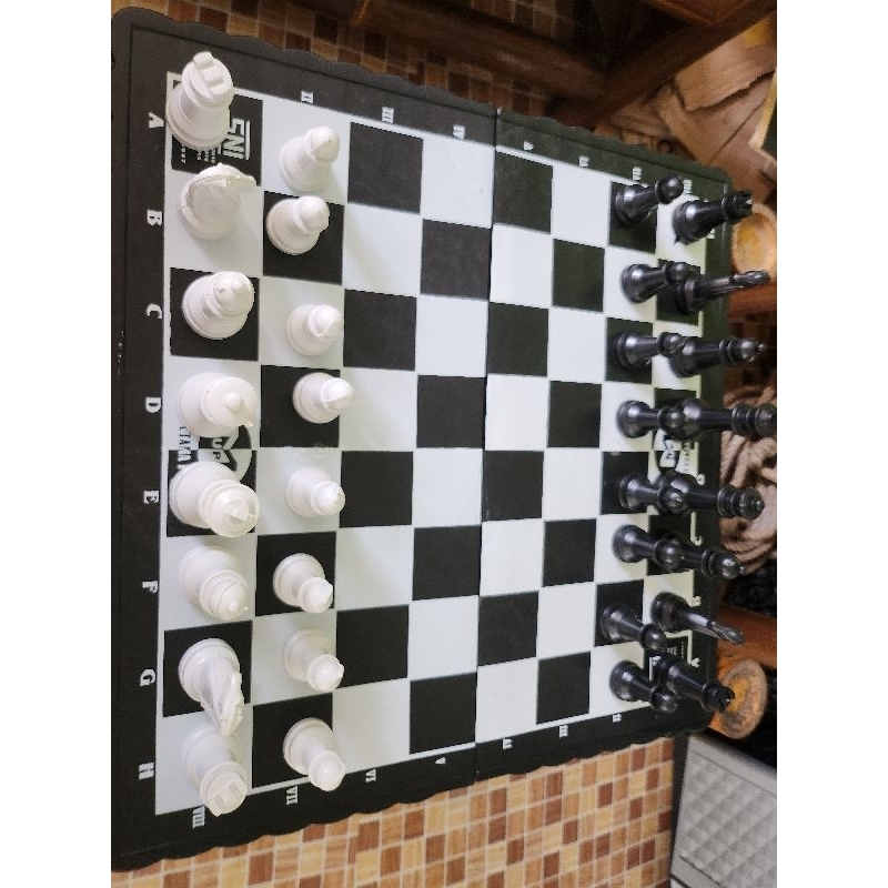 Jual Papan Catur XL ukuran besar Lipat Plastik / Folding Chess Board ...