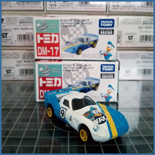Jual Jual Tomica Disney DM-17 Speedway Star Racing Donald Duck Limited | Shopee Indonesia