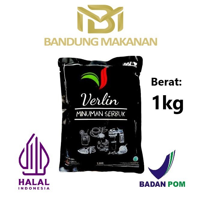 Jual Verlin Powder Drink Bubuk Minuman Premium - 1kg | Shopee Indonesia