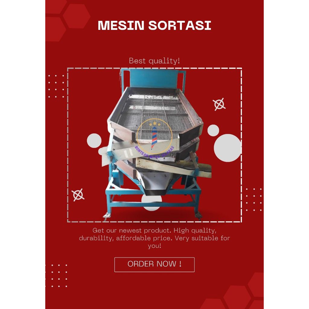 Jual Mesin Pengayak Sortir Kakao / Kopi / Cengkeh dll - Sortasi Biji ...