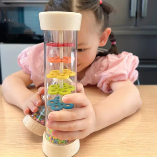 Jual MALOTOYS - Rain Sound Maker Baby Rattle Rainmaker Rainbow ...