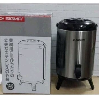 Jual SIGMA - MILK TEA BUCKET - TERMOS AIR PANAS DINGIN SERBAGUNA 14, 12 ...