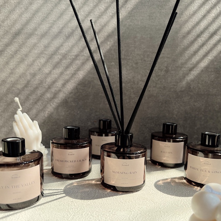 Jual Real produk Reed Diffuser by Scented Aromatherapy Pewangi ruangan Pengharum ruangan 5 ml ...