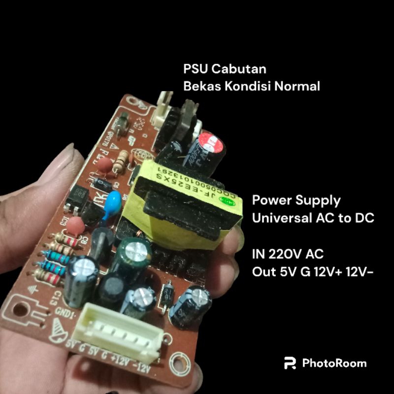 Jual PSU Bekas Power Supply Universal AC To DC 5v 12v | Shopee Indonesia