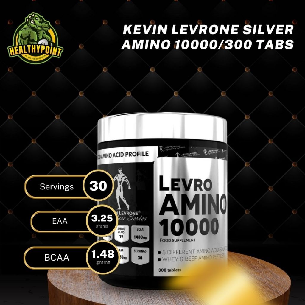 Jual Kevin Levrone Silver Amino 10.000 300 Tablets | Shopee Indonesia