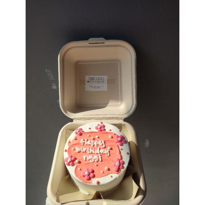 Jual birthday cake / mini cake / kue ulang tahun / bento cake / korean ...