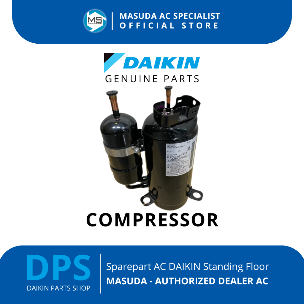 Jual KOMPRESOR COMPRESSOR AC DAIKIN STANDING FLOOR SPAREPART ORIGINAL ...