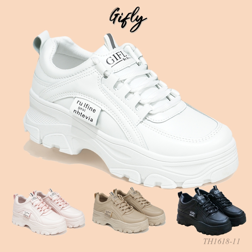 Jual GIFLY Asya Sepatu Sepatu Sneakers Wanita Sport Shoes TH1618-11 ...
