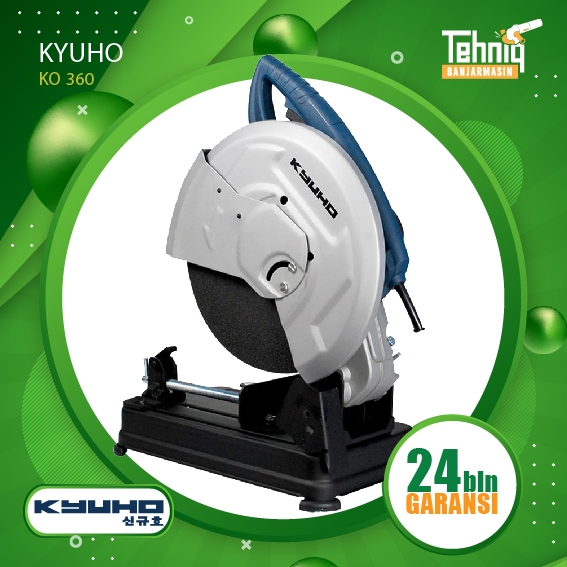 Jual Mesin Pemotong Besi KYUHO KO 360 Cut Off Machine With Cutting Wheel KYUHO KO360 14Inch ...