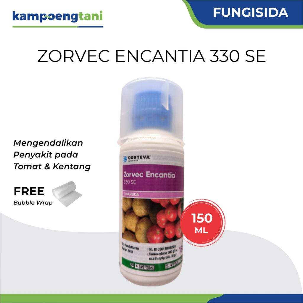 Jual Kampoeng Tani - Fungisida Zorvec Encantia 330 SE 150 ml Obat Penyakit Tanaman Kentang dan ...