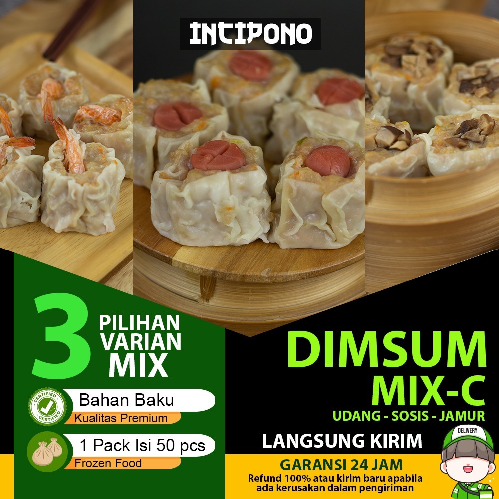 Jual Incipono Dimsum Mozzarella Frozen Food 1 Pack Isi 25 Pcs Halal ...