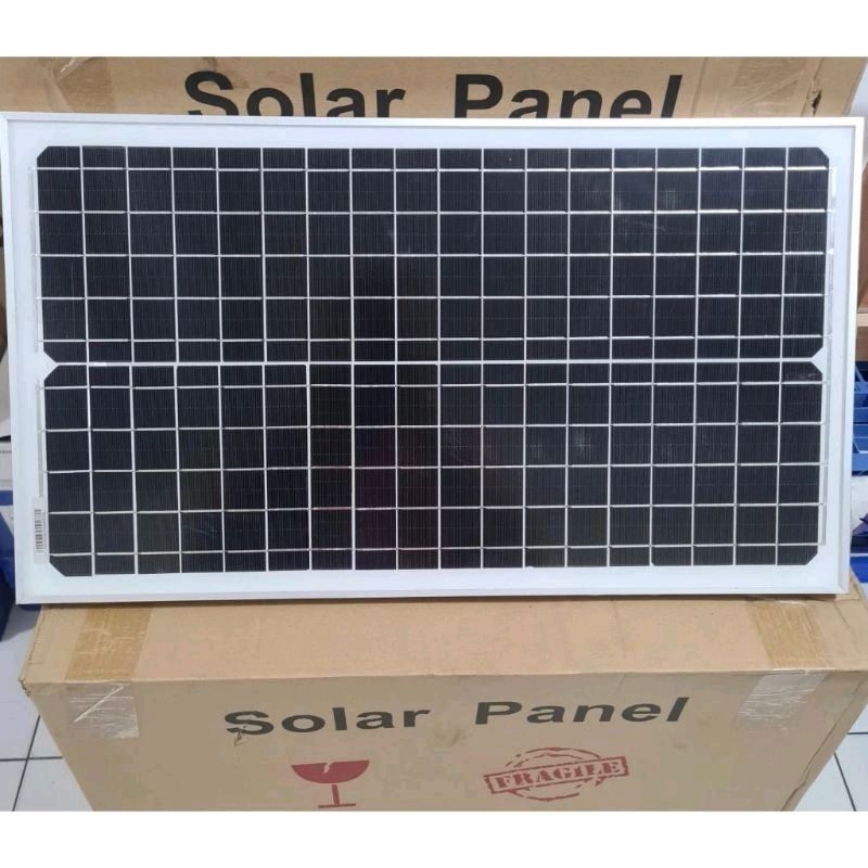 Jual Panel Solar 30 wp Solar Panel 30 watt Panel Surya 30 Watt | Shopee ...
