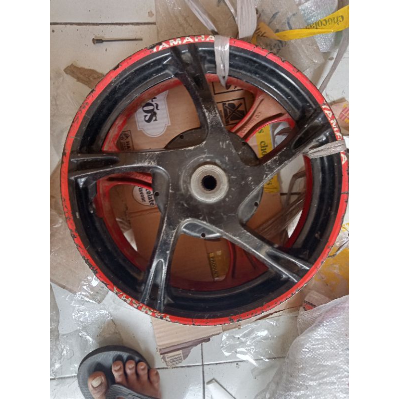 Jual pelek bagian belakang Yamaha Xeon PNP Mio 3 original copotan motor ...