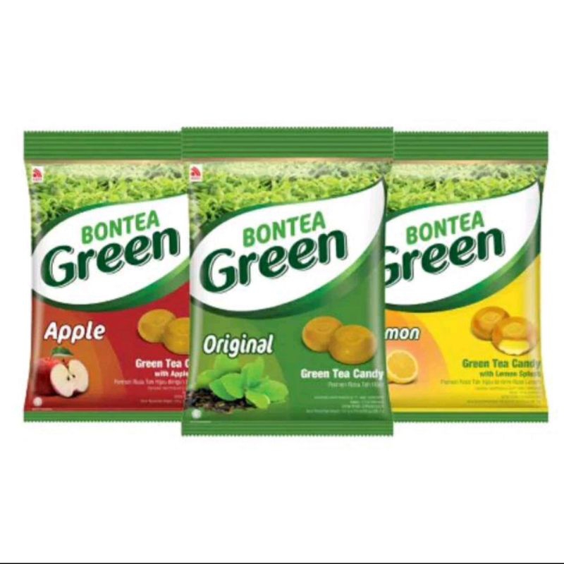 Jual Permen Bontea Green Apple / Original / Lemon | Shopee Indonesia