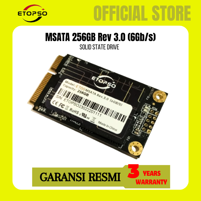 Jual ETOPSO SSD MSATA 256GB | Shopee Indonesia