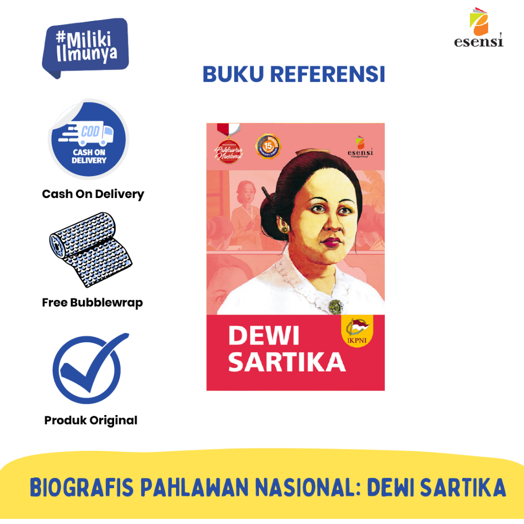 Jual [Erlangga] Buku Biografi Pahlawan Nasional: Dewi Sartika - Esensi | Shopee Indonesia