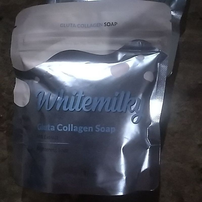 Jual whitemilky gluta collagen soap brightening soap 50g exp 10/2026 ...