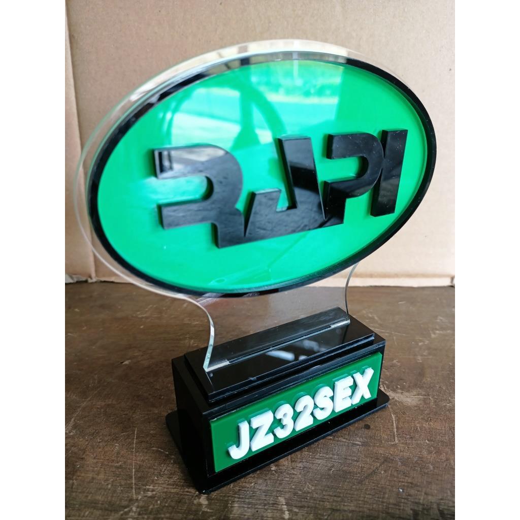 Jual LOGO RAPI TIMBUL acrilik plus 10-28 | Shopee Indonesia