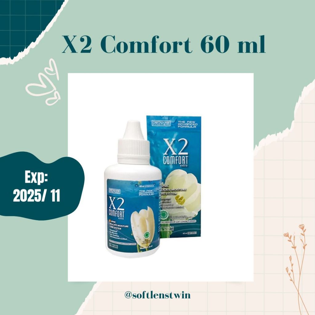 Jual CAIRAN SOFTLENS X2 COMFORT 60 ML | Shopee Indonesia