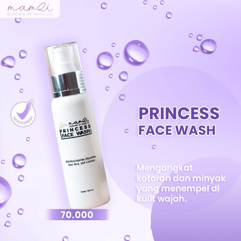Jual FACE WASH PRINCESS BY MAMZI | Shopee Indonesia
