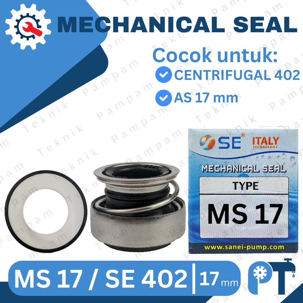 Jual MECHANICAL SEAL MS 17 / SE 402 SAN-EI ORIGINAL SIL MEKANIK PDL ...