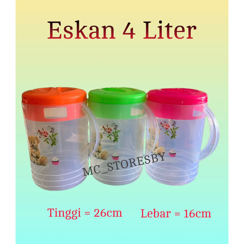 Jual Water Jug / Waterjug / Teko Plastik / Eskan Senorita Jumbo Crown 4 ...