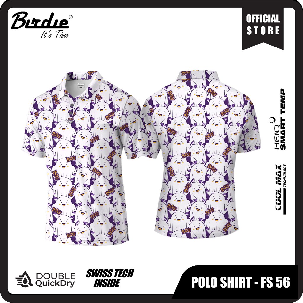 Jual Baju Polo Shirt Golf Polyester Dry Fit CoolMax Birdie FS56 | Shopee Indonesia