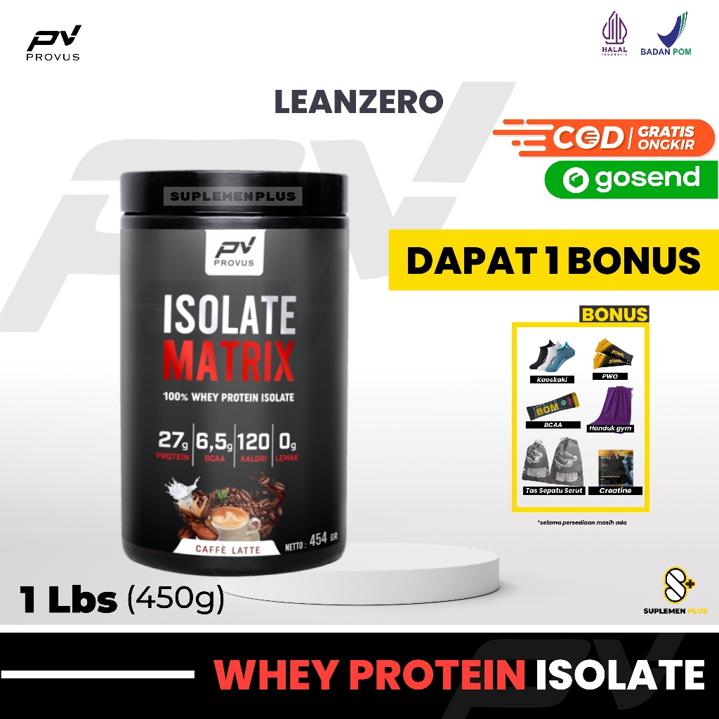Jual Provus Isolate Matrix 1 Lb Whey Protein Isolate Susu Diet Gym ...