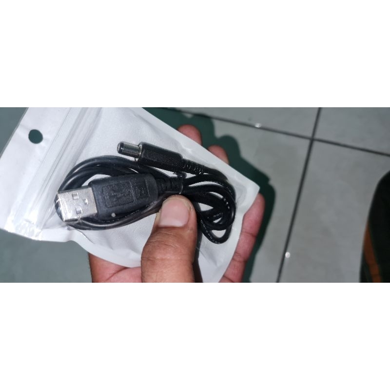 Jual Kabel usb to dc premium daya 5 volt | Shopee Indonesia