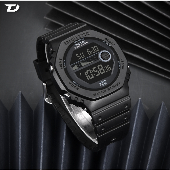 Jual Jam Tangan Digital Digitec DG-5119T Original Bergaransi Bisa Tuk ...