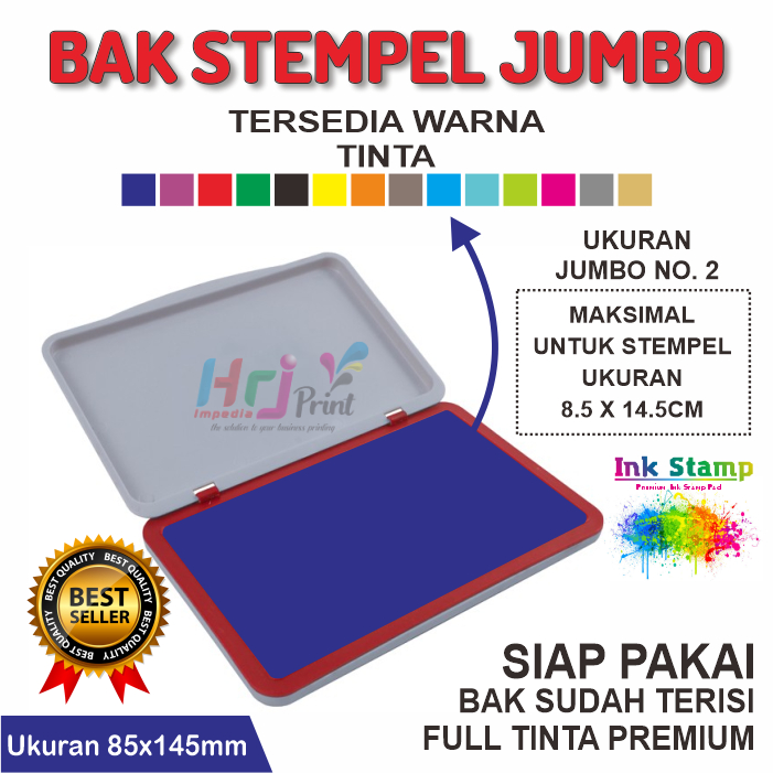 Jual Bak stempel besar full isi | Bak stempel jumbo | Bak stempel No 2 ...